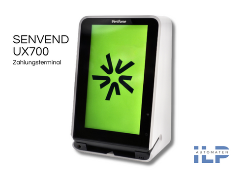 NEU: SENVEND UX700 Zahlungsterminal | ilp-automaten.de