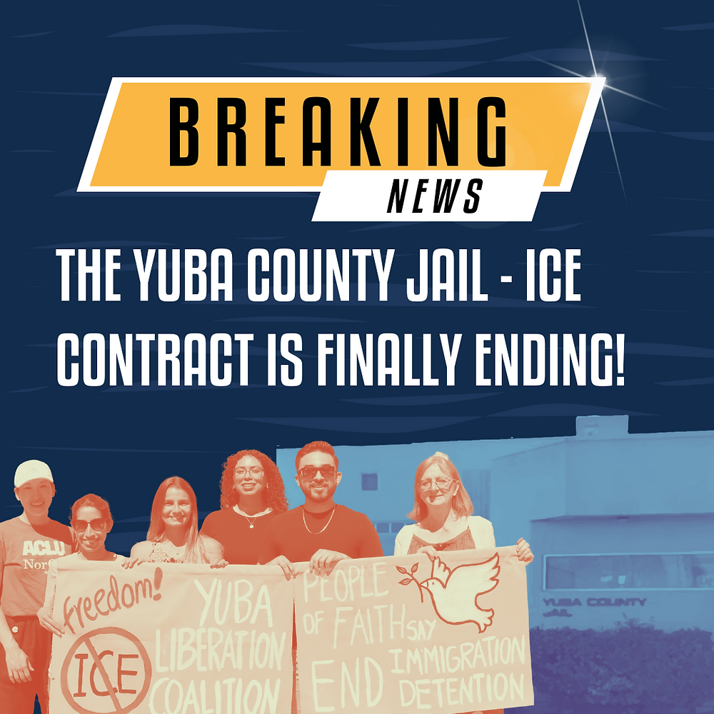 BREAKING: LAST ICE CONTRACT WITH A CALIFORNIA COUNTY JAIL TERMINATED
