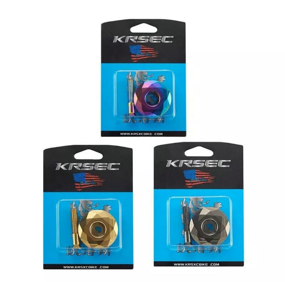 KRSEC Bicycle Stem Cap + Bolt | www.bikeco.com.sg