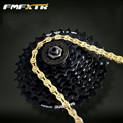 TOP TKC 9 Speed Gold Chain | www.bikeco.com.sg