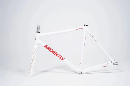 ARDENTLY Arena Lite White Fixie Frameset Bike | Fixed Gear Track ...