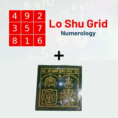 Lo-Shu Report (pdf) + Lakshmi Kubera Yantra | Aura Blessing 517