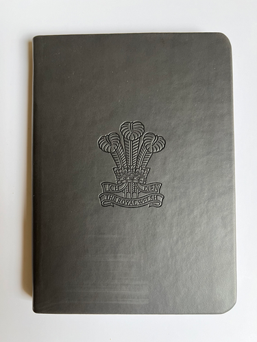 The Royal Welsh official A6 pocket notebook | The Regiment Support Service