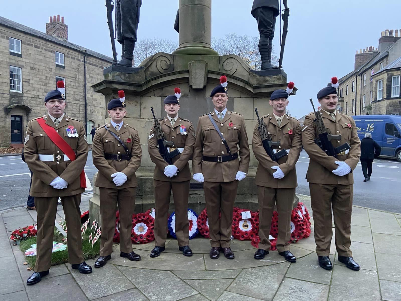 The Royal Regiment of Fusiliers Remembrance Day pictures 2022