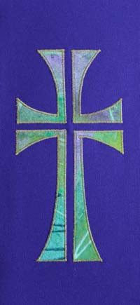 Multi-Coloured Cross | Church Vestments