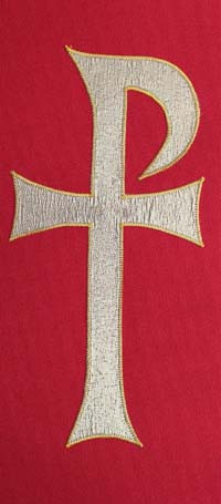 Gold Chi Rho | Church Vestments