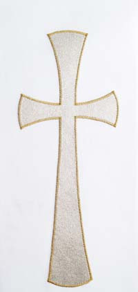 Gold Cross Stole | Church Vestments