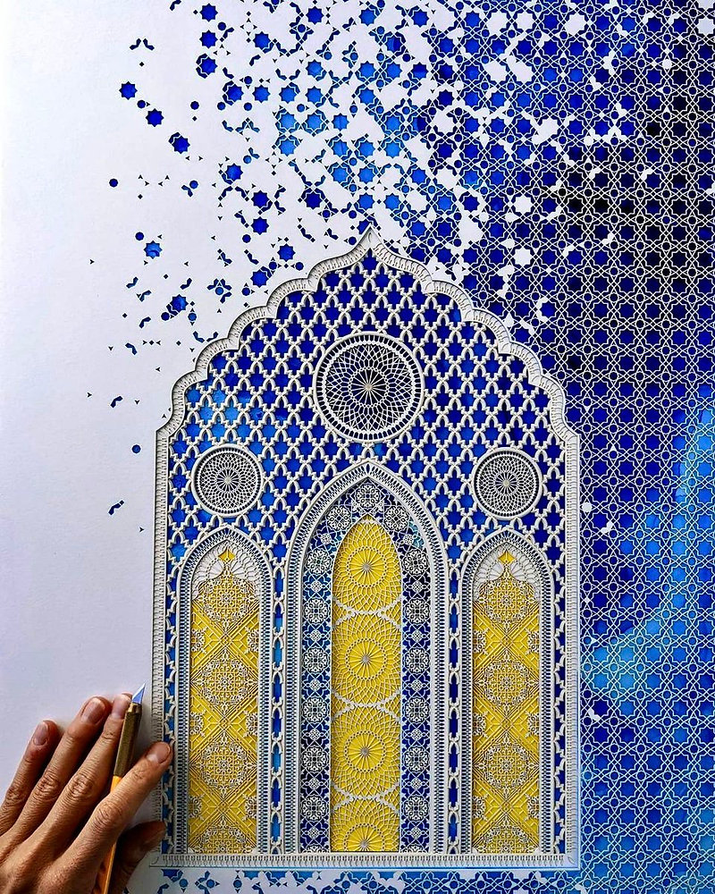Contemporary Paper Artists & Islamic Pattern