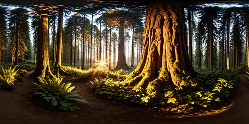 Enchanted Forest 2 - 8K Panoramic Backdrop + HDR Map | Iclone 3d