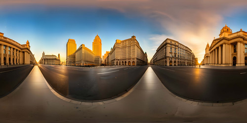 The City Scape - 8K Panoramic Backdrop + HDR Map | Iclone 3d