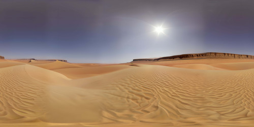 Vast Desert - 8K Panoramic Backdrop + HDR Map | Iclone 3d