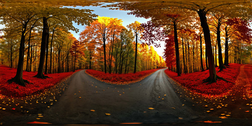 Forest Path - 8K Panoramic Backdrop + HDR Map | Iclone 3d