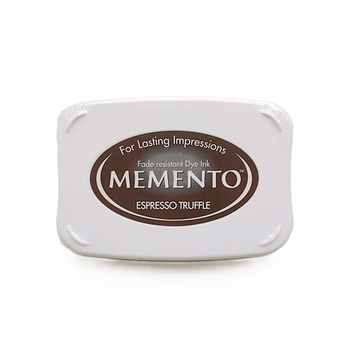 Tsukineko Memento Ink Pad - Espresso Truffle | PAPER SCISSORS WOOL
