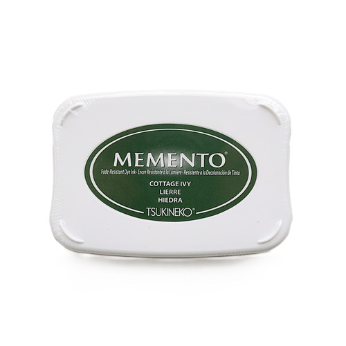Tsukineko Memento Ink Pad - Cottage Ivy | PAPER SCISSORS WOOL