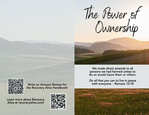 Step 8 Handout | Recovery Alive Inc.