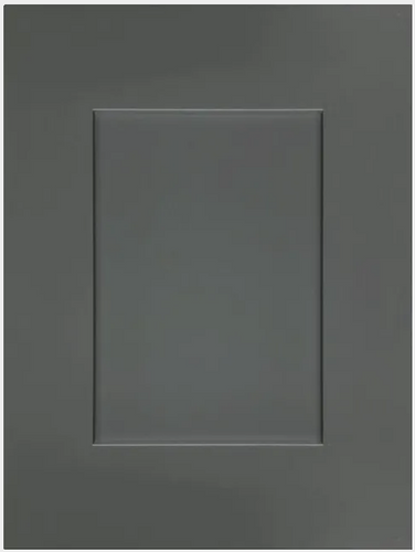 Dark Grey Shaker Cabinets Sample Door - Vanity Atelier