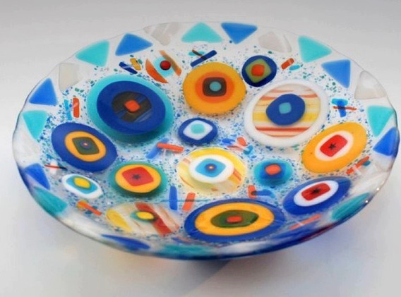 Atelier fusing - verre fusionné | Petites lumières