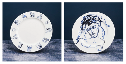 Tracey Emin Plate Design 1 and 2 | Clifton Gallery