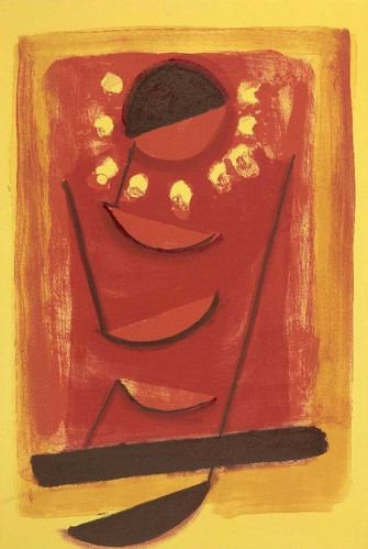 Terry Frost Red Yellow And Black | Clifton Gallery