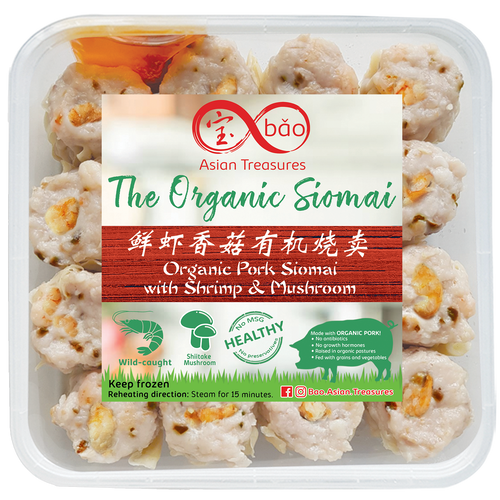 Organic Pork with Shrimp & Mushroom Siomai | KusinaMart