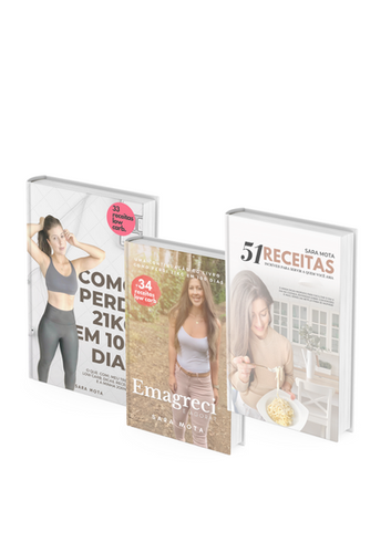 Combo 4 com meus 3 e-books | Sara Mota