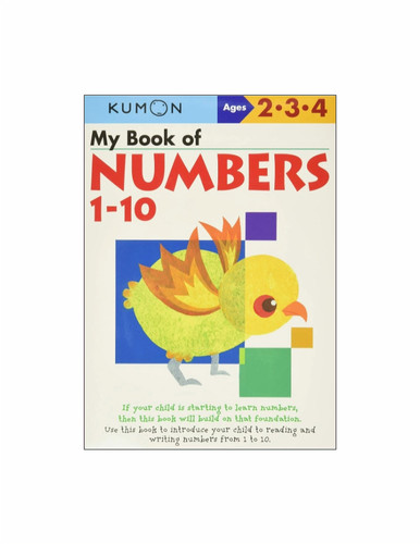 KUMON My Book of Numbers 1–10 (Ages 2–4) | Highland Roots Learning Academy