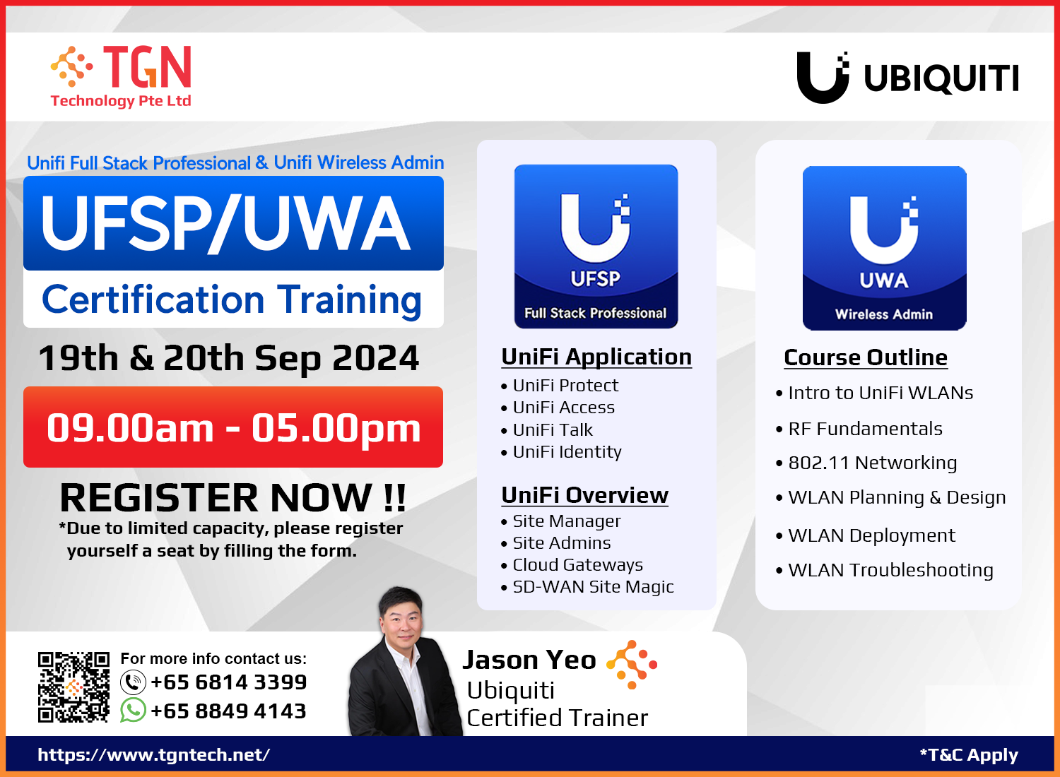 Ubiquiti Unifi Full Stack Professional & Unifi Wireless Admin 19th ...