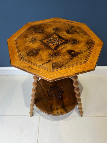 Olive Wood Jerusalem Table | THE ANTIQUES HOUND