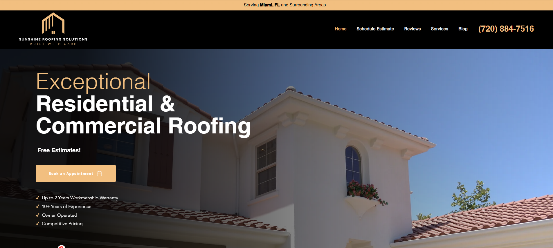 Sunshine Roofing Solutions | Residential and Commercial Roofing | Miami ...