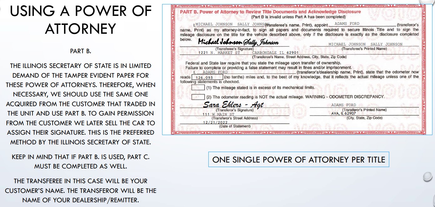 How to Complete a Secure Power of Attorney for Vehicle Transactions in ...
