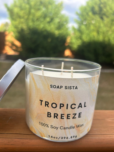 14 oz 3 Wick Candles | Soap Sista