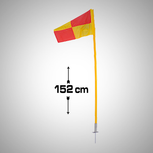 SET DE 4 BANDERINES CON ESTACA RAZZO (RAZHB821-01-UNI) | Steel Sport