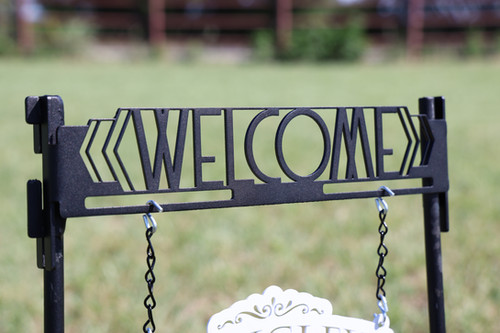 Welcome Sign Holder – Durable, Stylish, and Easy to Install | Langley ...