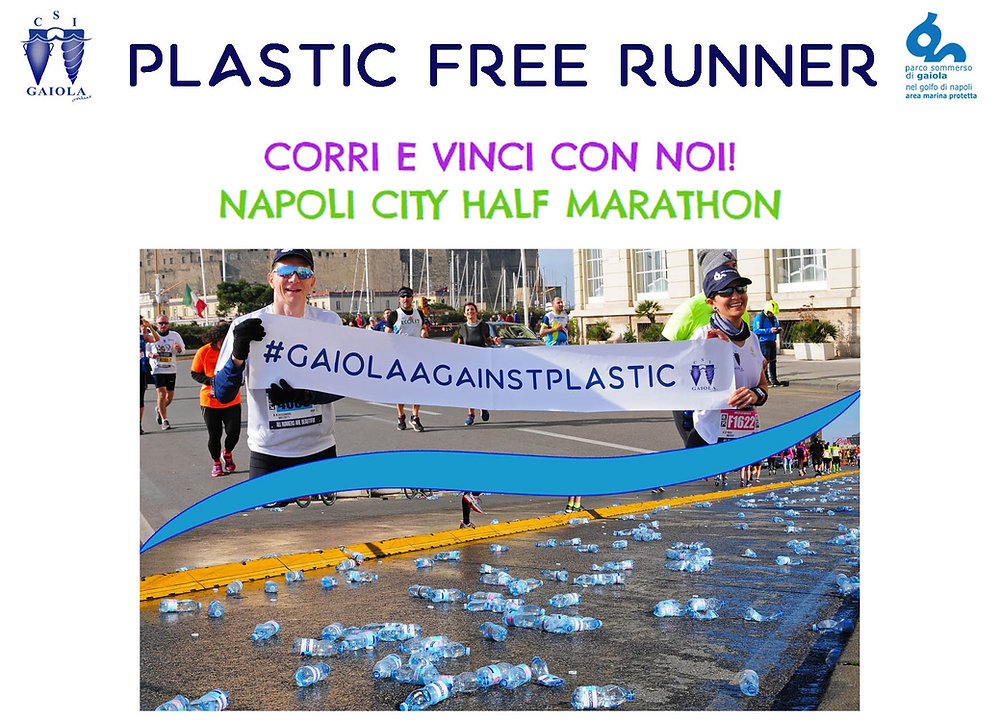 Plastic Free Runner, correre e vincere per uno sport piu' sostenibile.