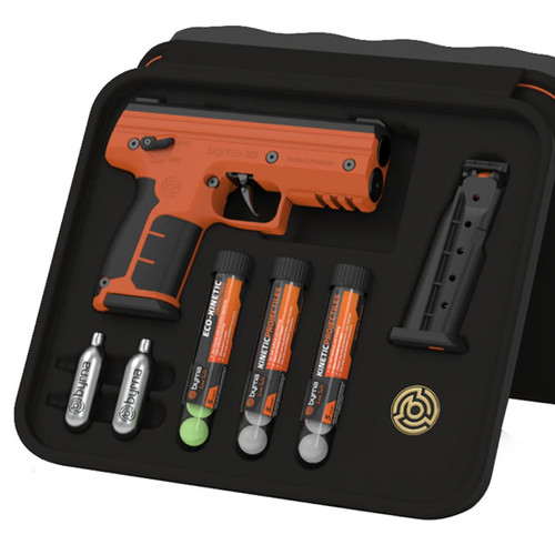 Byrna SD Kinetic Orange Pistol Kit | CGG Firearms, LLC