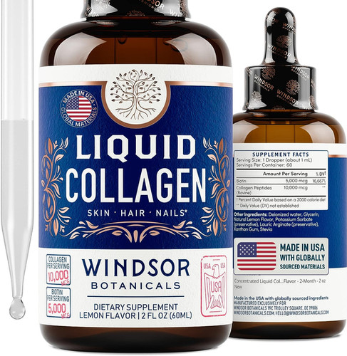 Concentrated Liquid Collagen Peptides Supplement Shift Luxe Edit