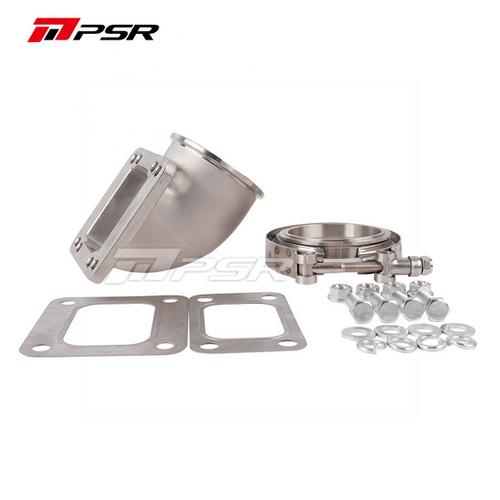 PSR 90 Degree Elbow Adapter T3/T4 3” Vband Stainless Steel | Pulsar ...
