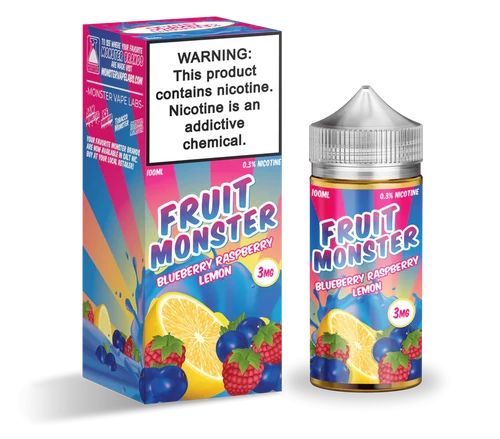 Fruit Monster | Blueberry Raspberry Lemon | 100ml | mighty-fine-flavors