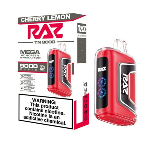 Geekvape Raz TN9000 | Cherry Lemon | ~9000 Puffs | mighty-fine-flavors