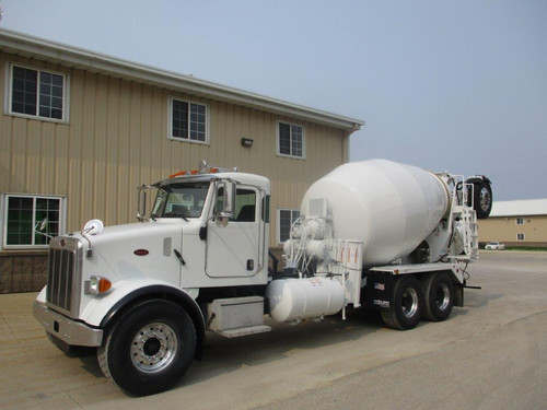 (2) - 2007 Peterbilt 357 Mixer Truck with 10.5yd MTM Bridgemaster Mixer ...