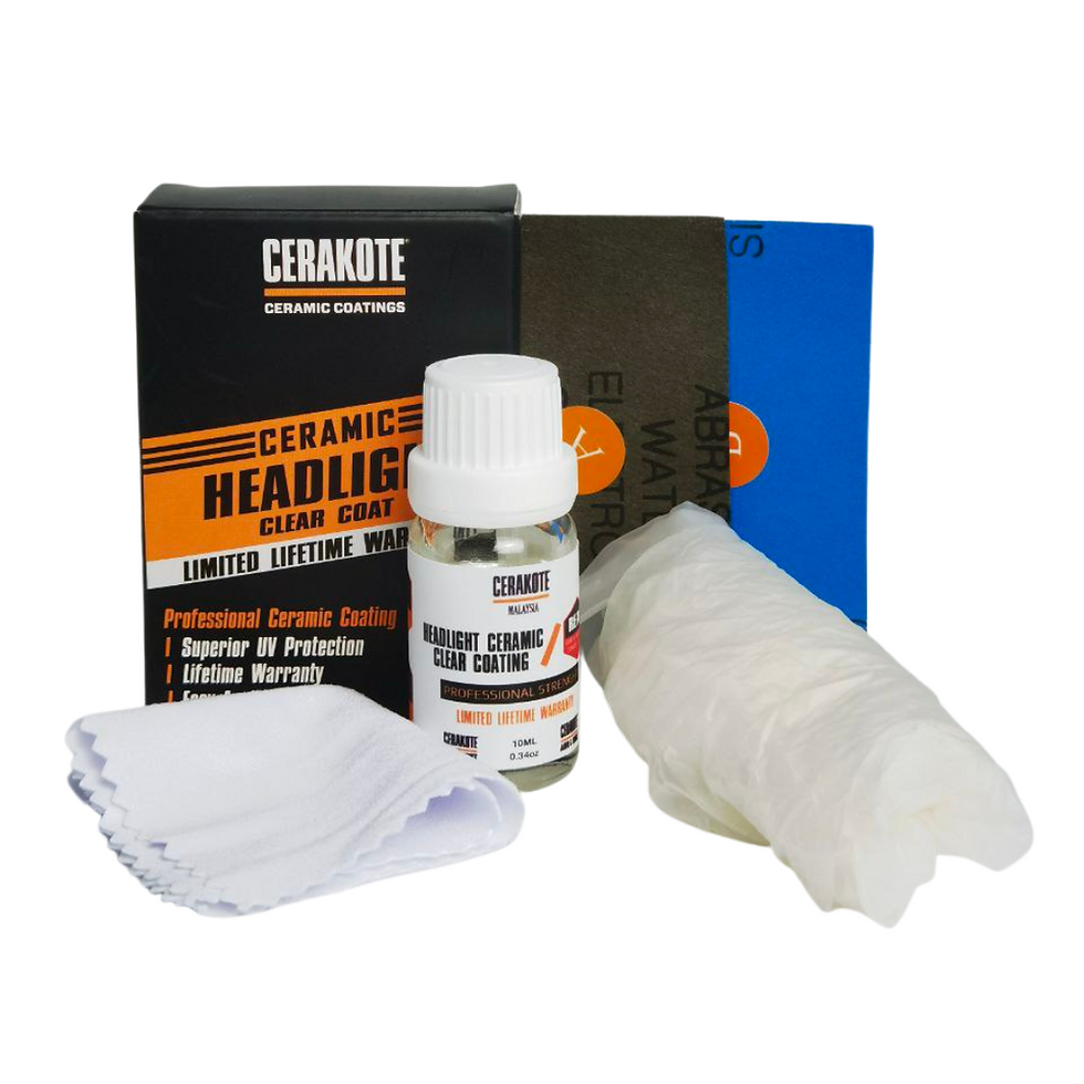 CERAKOTE CERAMIC HEADLIGHT CLEAR COAT KIT (10ml) | Cerakote Malaysia