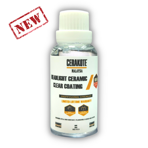 Headlight Ceramic Clear Coating | Cerakote Malaysia