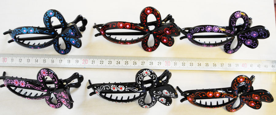 Hair clips painted, Chiang Mai, ppstradetour.com