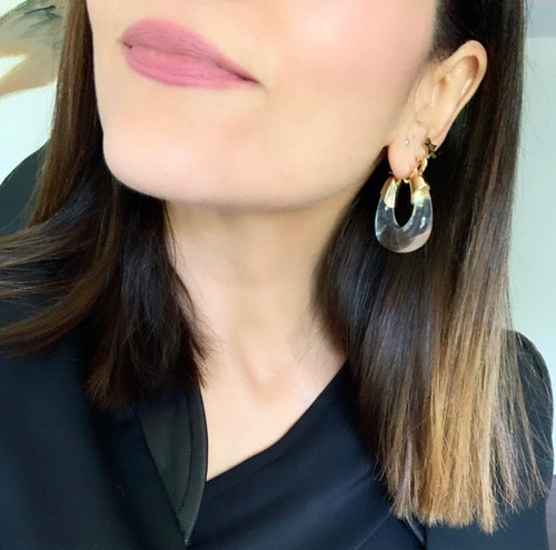 RESIN HOOPS | CHRISTINEATRACH