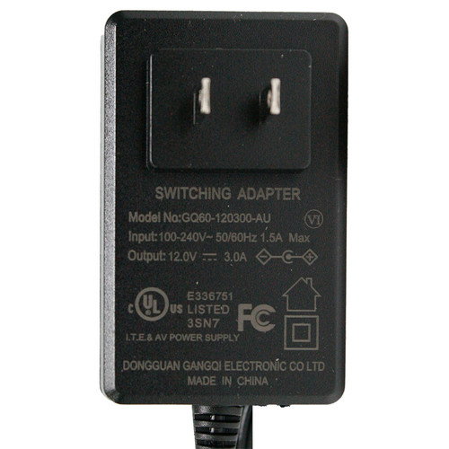 Switching Adapter – 12V – 3.0A | LEDmodules.com