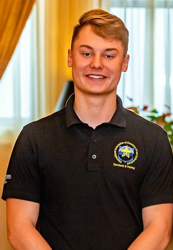 Black Polo Shirt with IADLEST Logo | IADLEST Store