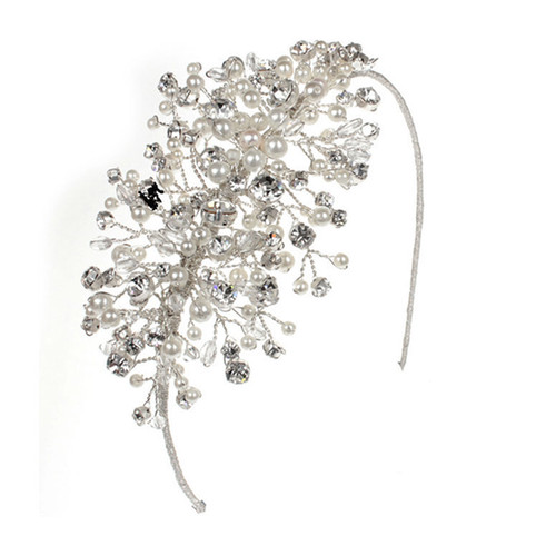 Anna - Wedding Side Band | Bridal Tiara Side Band | Tiaras & Co