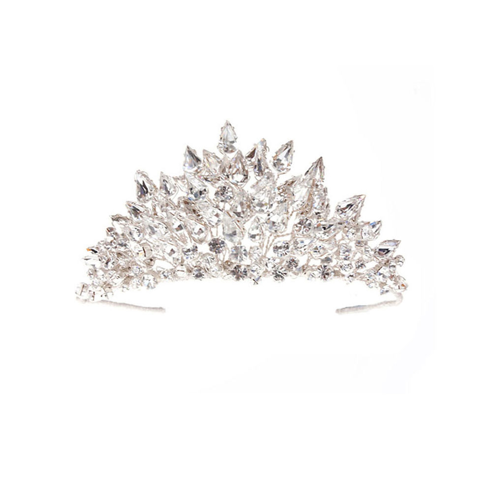 Carrie Crystal Bridal Tiara | tiarasandco