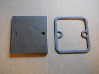 Mid 55-56 All Heat Riser Plate and Gasket | Centerville Auto Rep