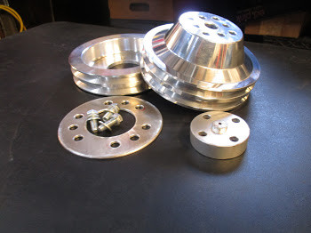 billet pulleys for 322/264 | Centerville Auto Rep